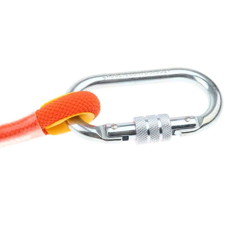 Jual Climbing Arborist Safety Lanyard With Snap Hook Fall Protection B ...