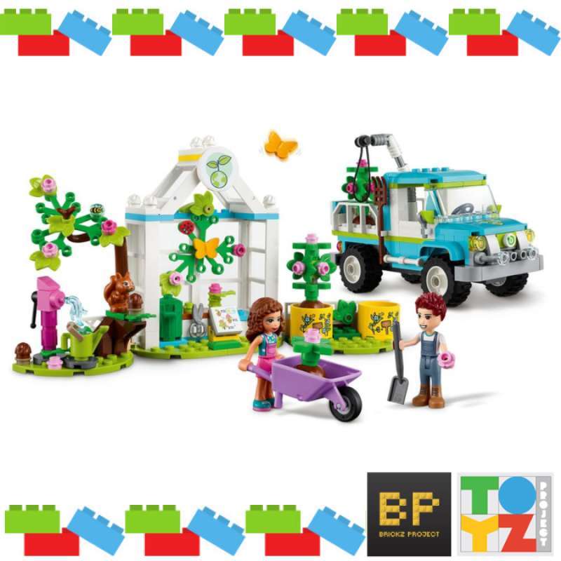 Jual LEGO 41707 FRIENDS Tree-Planting Vehicle di Seller Toyz Project ...