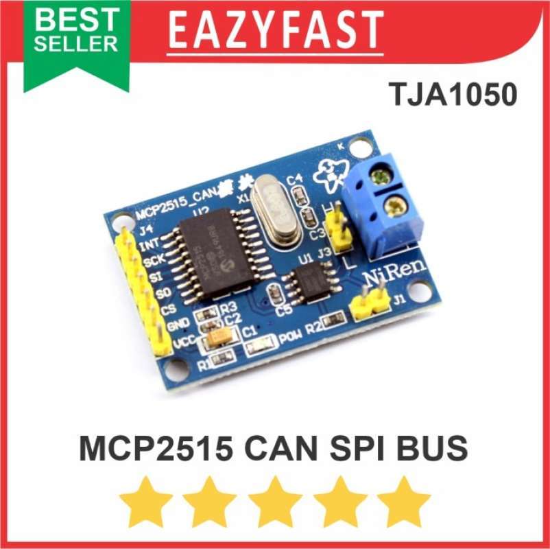 Jual MCP2515 CAN BUS Module Data Interface SPI TJA1050 di Seller ...