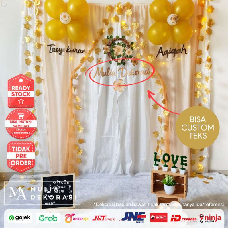 Background Ulang Tahun Anak Perempuan yang Imut dan Menarik