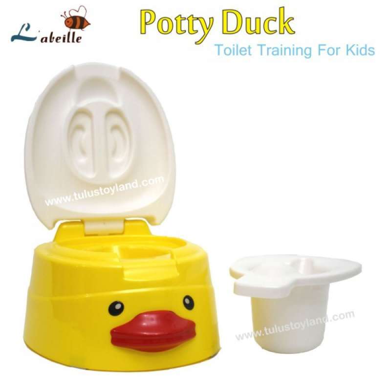 Promo L'abeille Kc-151 Potty Duck Toilet Training - Paruh Merah Diskon ...