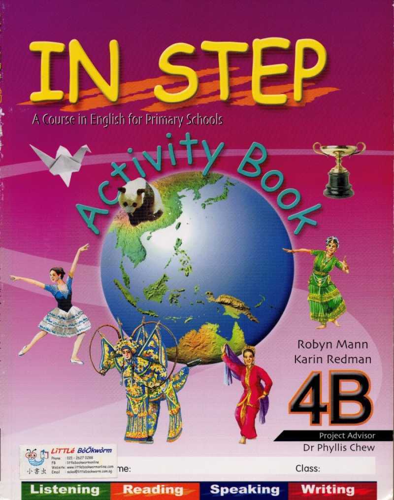 Promo Original Impor Epb In Step Activity Book 4b Buku School Book ...