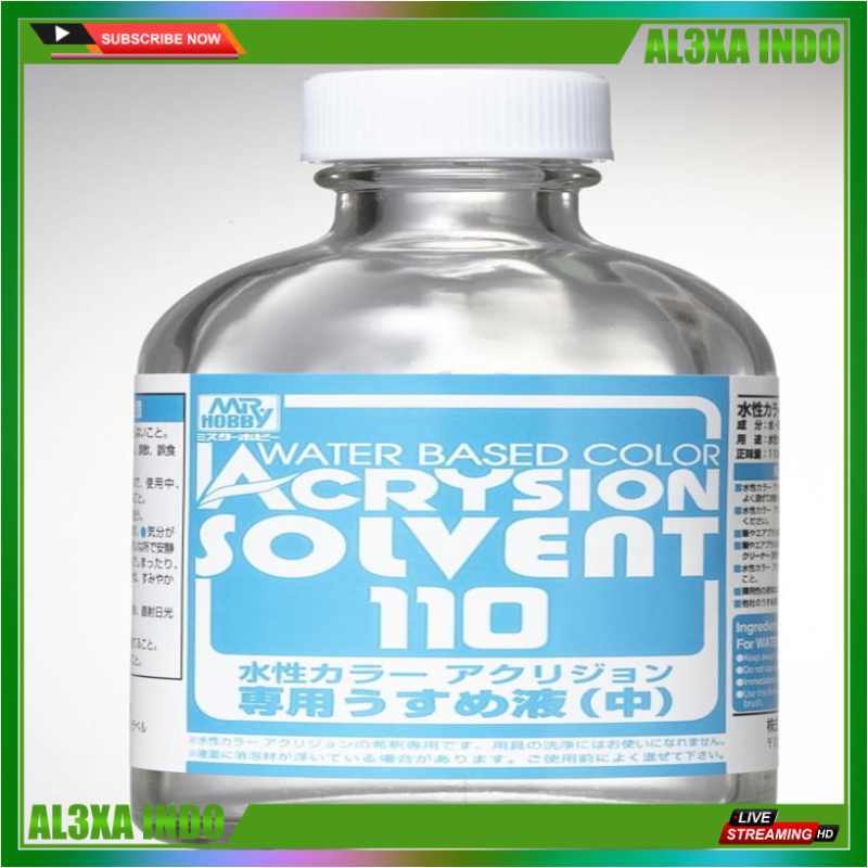 Jual Thinner Solvent Acrysion Mr Hobby 110 Ml di Seller AL3XA INDO ...