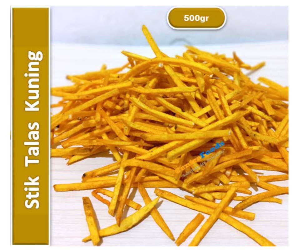 Jual Keripik Talas - Kuning Original | 500gr [ Harga Per BKS ] di ...