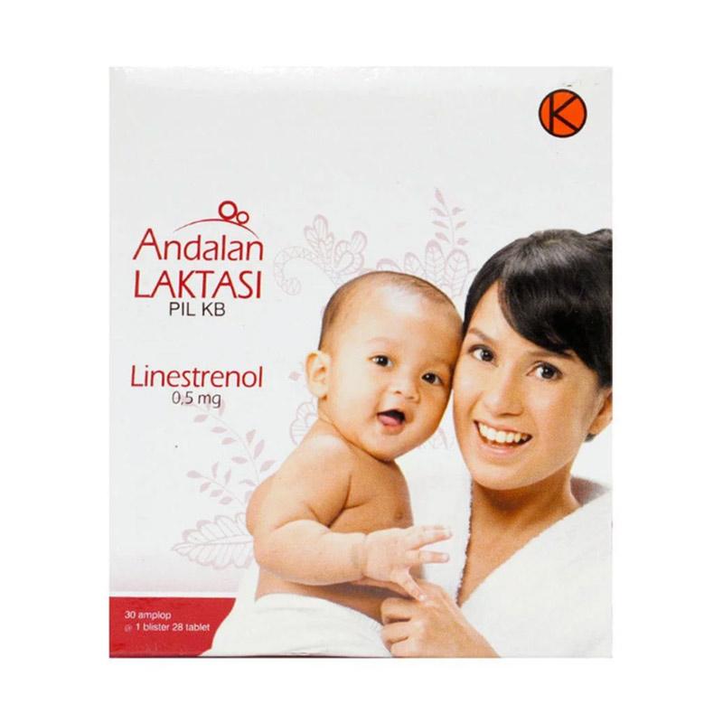 Jual DKT Andalan Laktasi Pil KB [1 Blister/28 Tablet] di Seller Medika ...