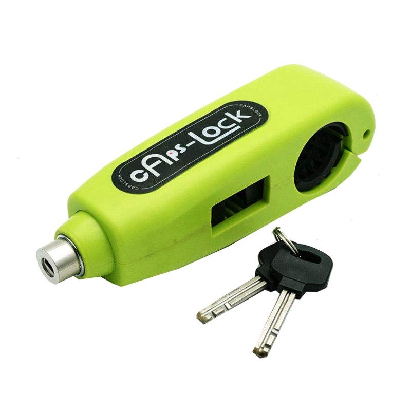Jual Caps Lock Grip Lock Anti Maling Kunci Pengaman Stang Motor - Green ...