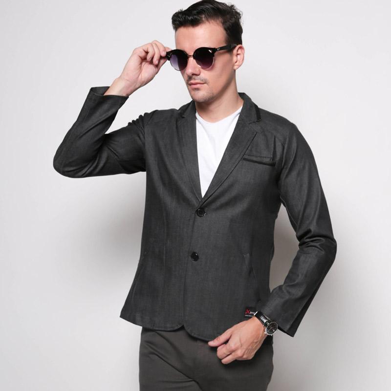 Promo Gudang Fashion Blazer Pria - Hitam Diskon 30% Di Seller Gudang ...