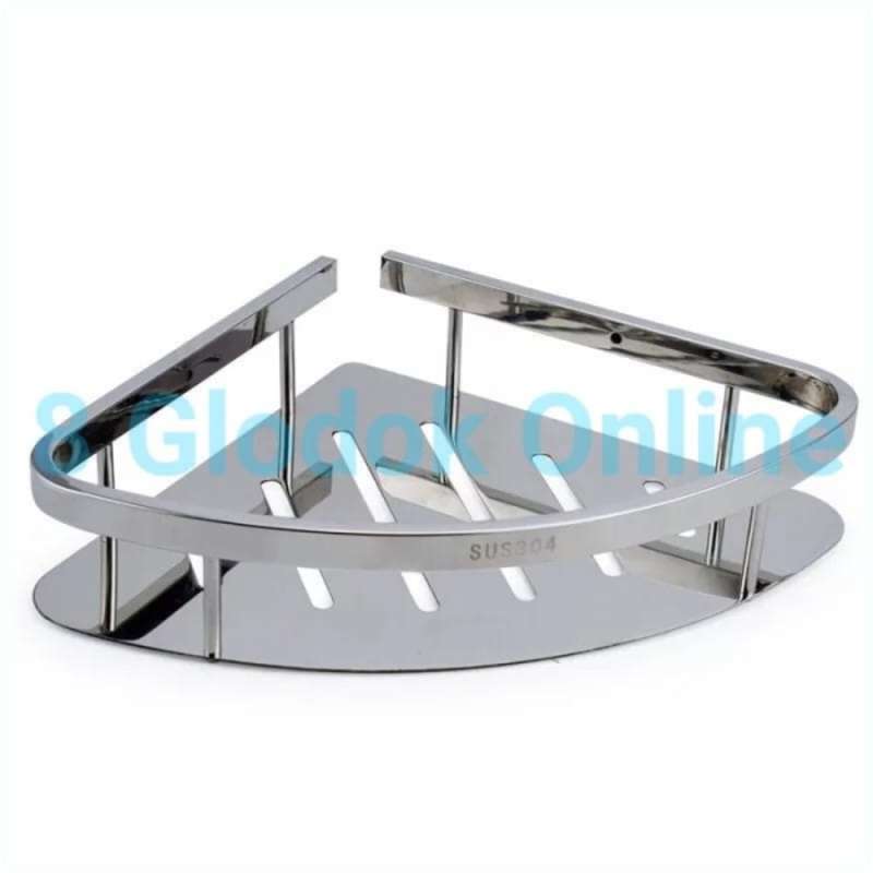 Jual Rak Sabun Stainless Steel Sus 304 / Rak Sudut / Rak Siku / Kode ...