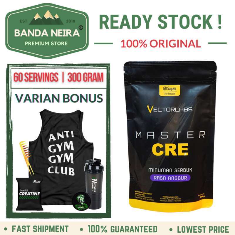 Jual Vectorlabs Mastercre Master Cre Creatine - Melon, 60 Servings Di ...