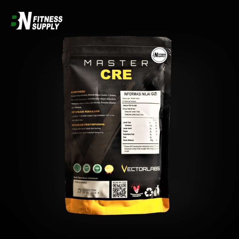 Jual Vectorlabs Mastercre Master Cre Creatine - Melon, 60 Servings Di ...
