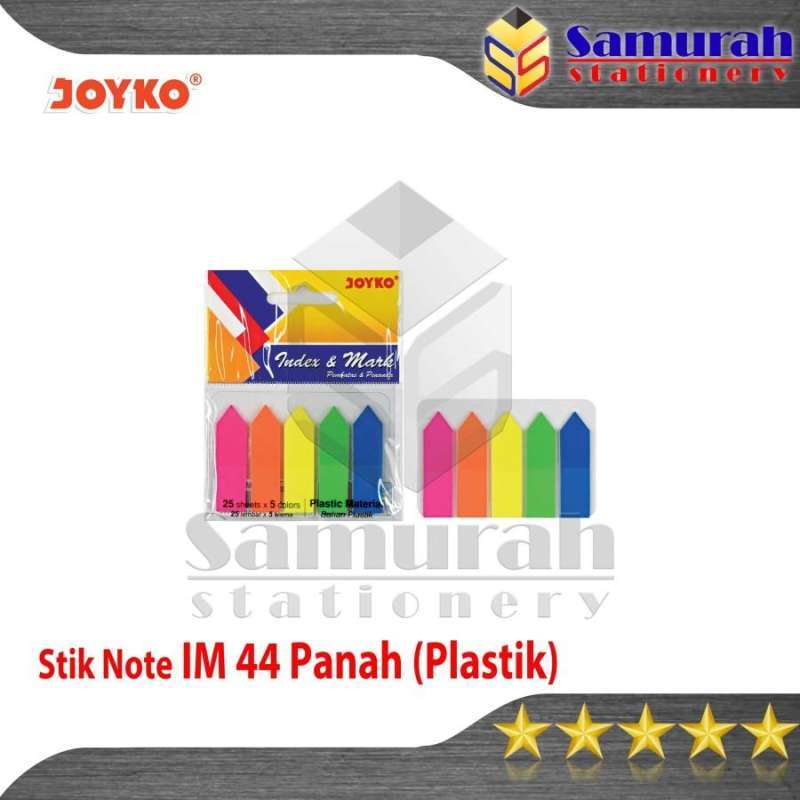 Jual Memo Stick Im 44 Joyko Plastik / Sticky Note Im-44 / Stik Catatan ...