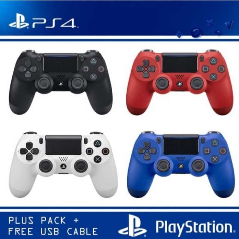 Jual Stick Stik Ps4 Sony Warna Wireless Dualshock Light Bar Original ...