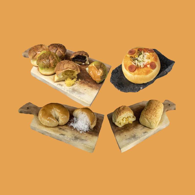 Jual MAJESTYK Paket Roti 2 [Roti Butter 3 Rasa/ Pizza/ Kelapa/ Jasuke ...