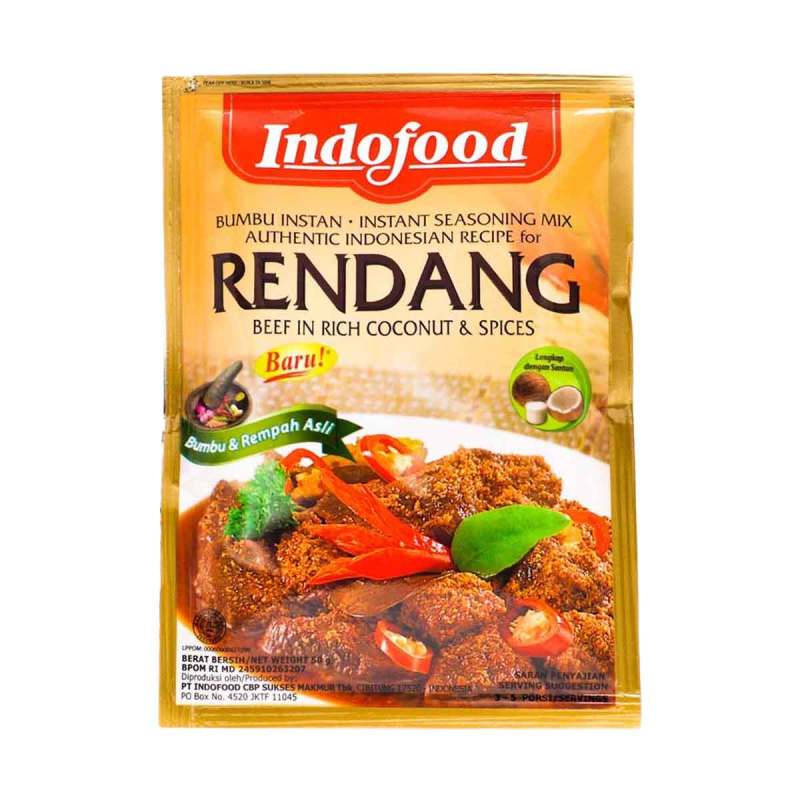 Jual Indofood Bumbu Rendang Instant [1pcs] Di Seller 2aa-sembako ...
