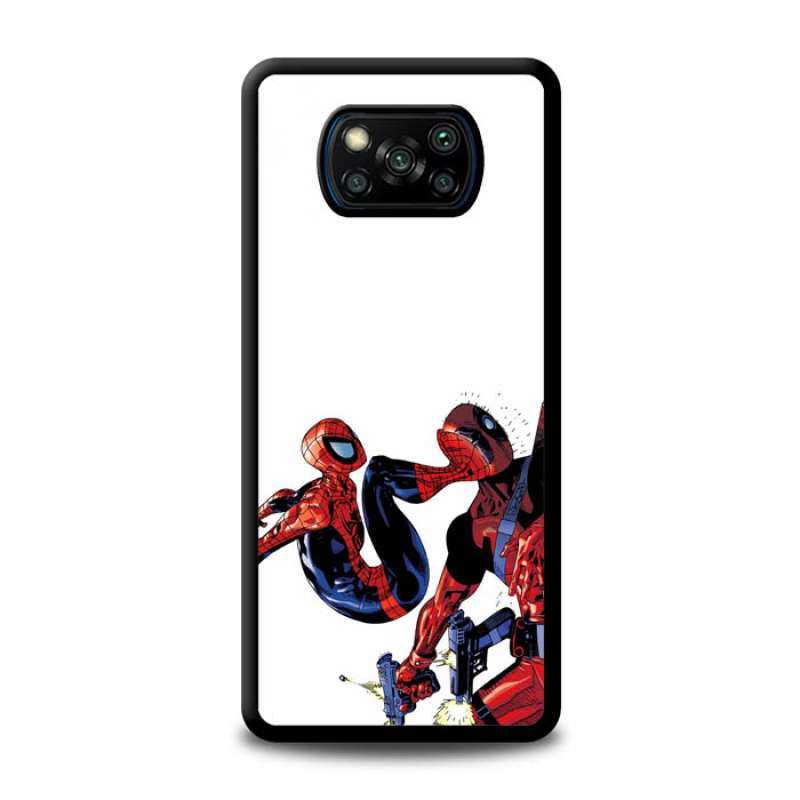 Jual Case Casing Xiaomi Poco X3 NFC Deadpool x Spiderman Marvel YD0149 ...