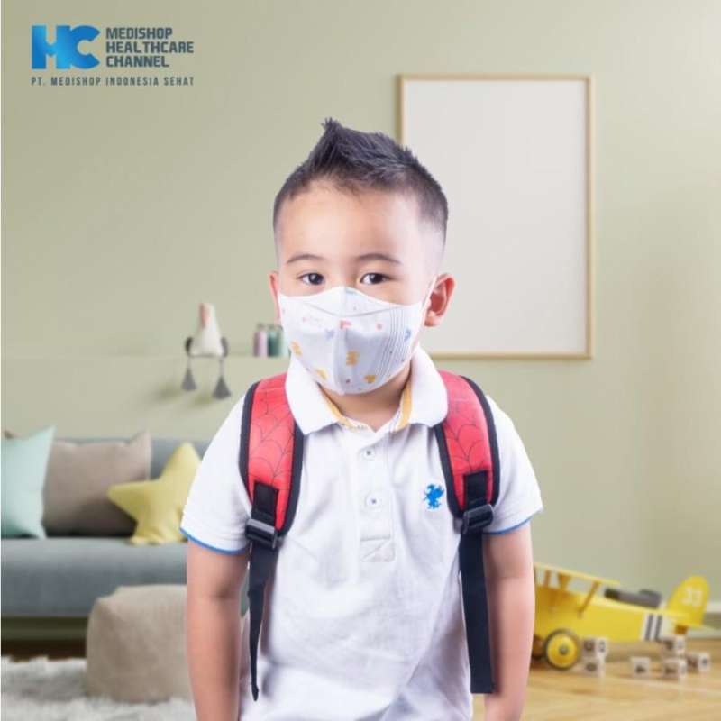 Jual Vio Duckbill '30s Mask 4ply Earloop Kids Mix Motif Medis Filtrasi ...