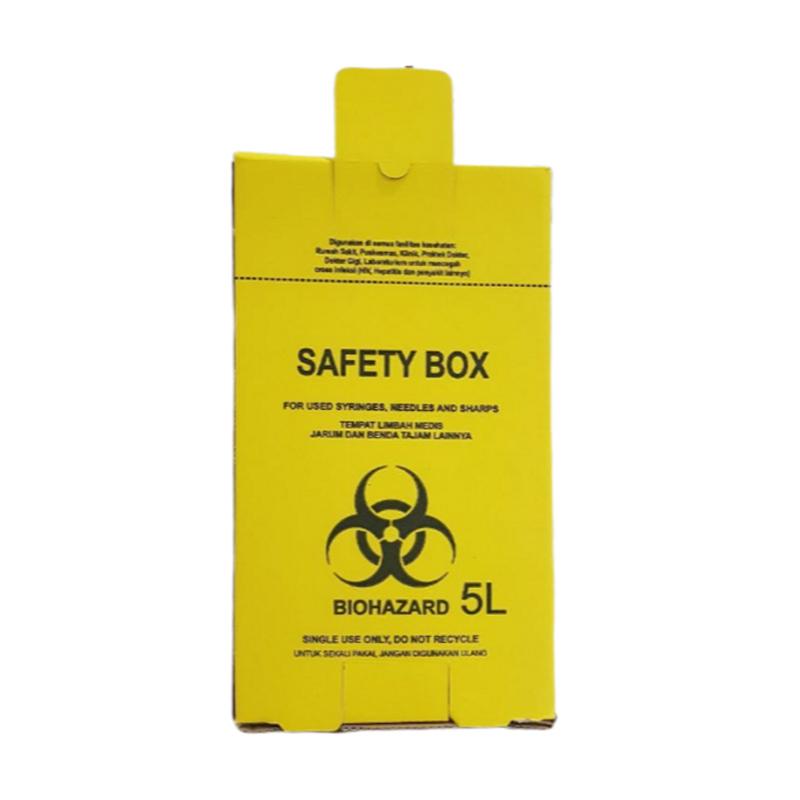 Promo Safety Box Bio Hazard Tempat Sampah Medis [5 L] Diskon 9% Di ...