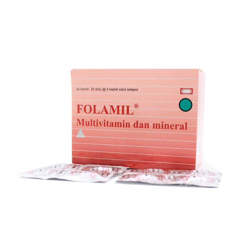 Jual Folamil Kapsul Suplemen Multivitamin dan Mineral di Seller CV ...