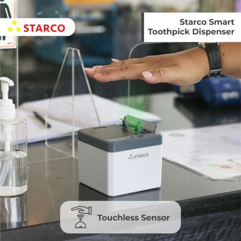 Promo Starco Smart Toothpick Dispenser Sensor Tempat Tusuk Gigi Otomatis Diskon 15% di Seller ...