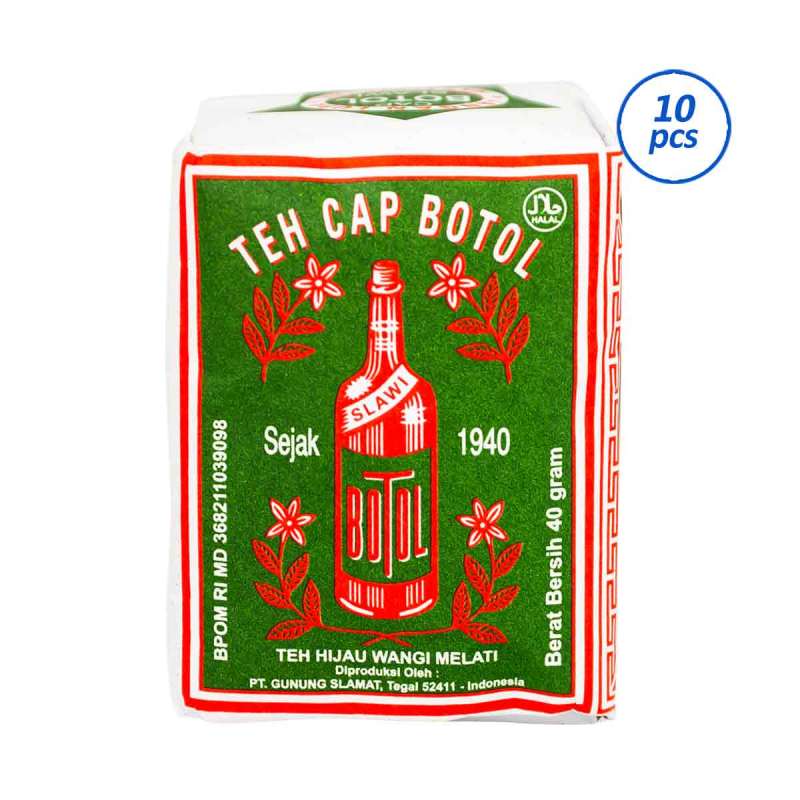 Promo Teh Cap Botol Seduh Aroma Melati [ 10 pcs @ 40 gr ] Diskon 7% di ...