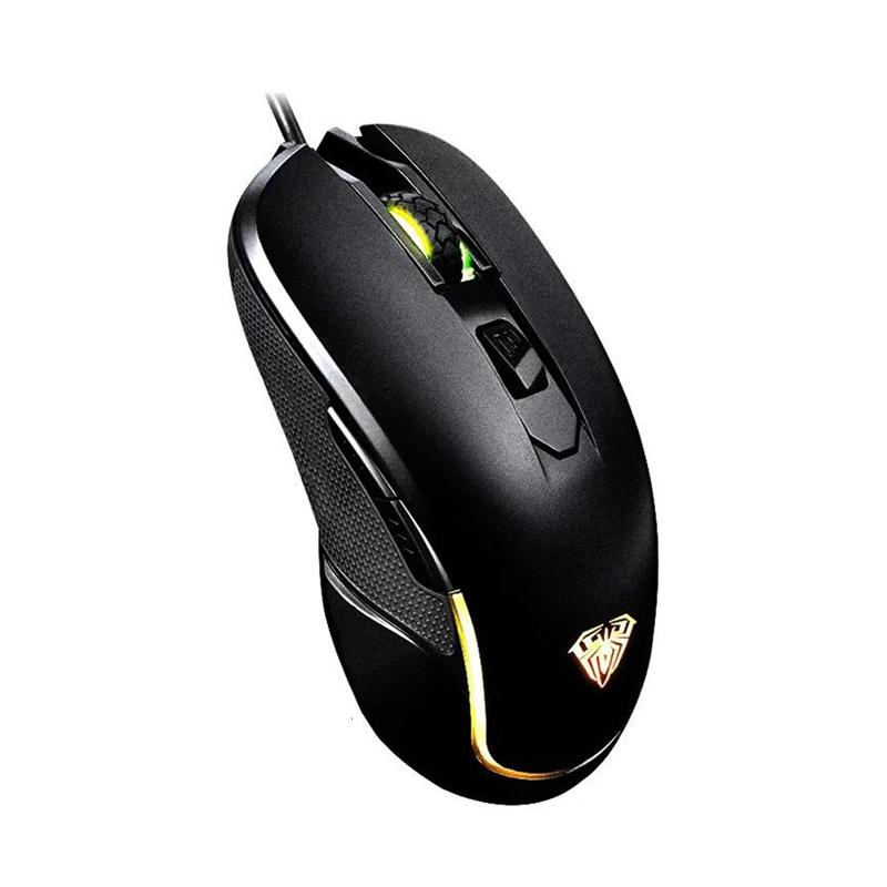 Jual AULA Gaming Gear SI-9018 Valiant Gear Gaming Mouse - Black di ...