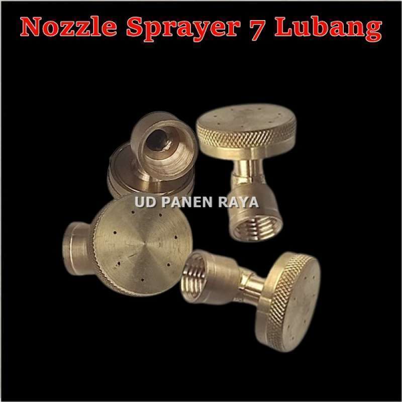 Jual Nosel Spuyer 7 lubang Nozzle Sprayer Bengkok Alat Pucuk Semprotan ...