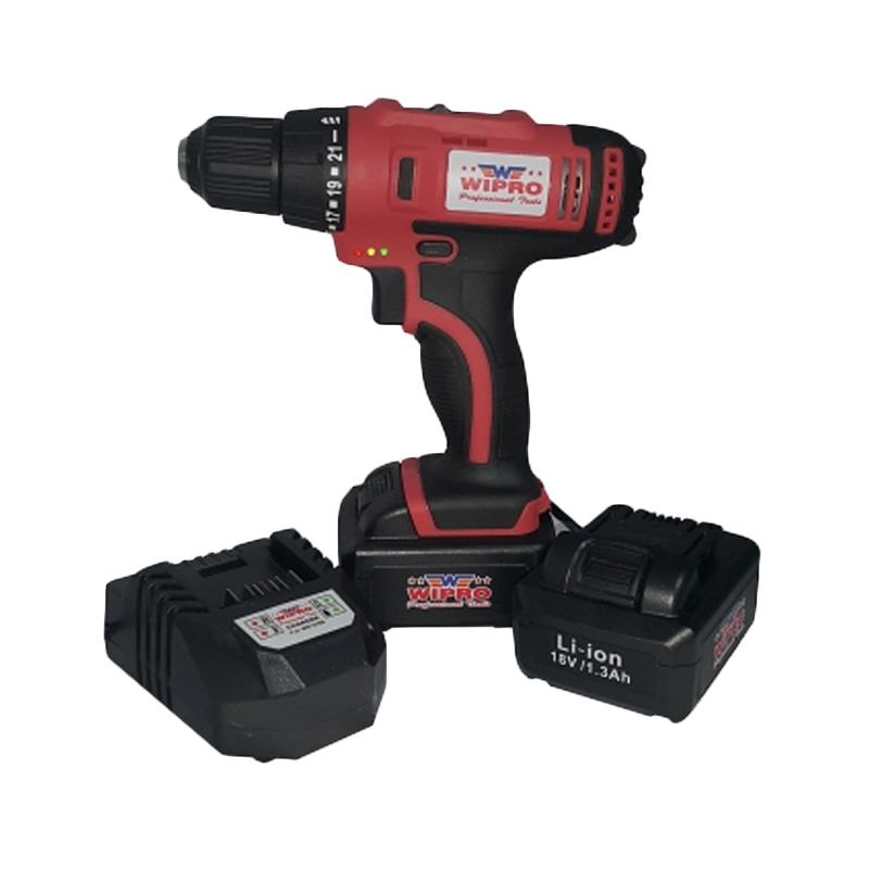 Jual Wipro W6105B Cordless Mesin Bor [Li-Ion/ 18 V] di Seller CV Mayar ...