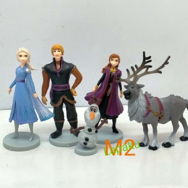 Jual FROZEN TOPPER CAKE FIGURE FROZEN SET 5PCS di Seller Epiphanny ...