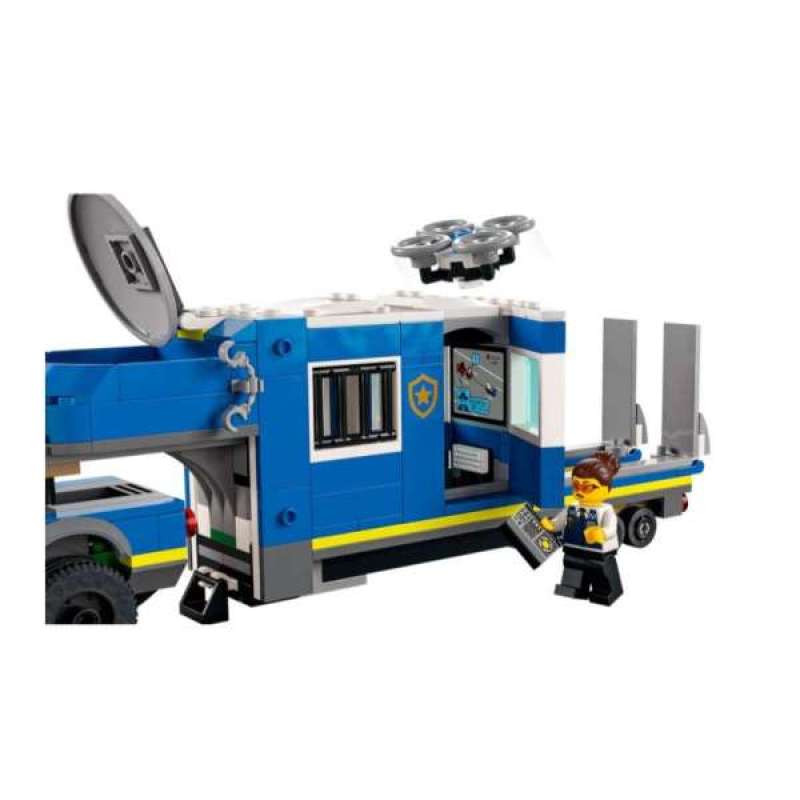 Promo Lego City 60315 Police Mobile Command Truck Egg Launcher Multi ...