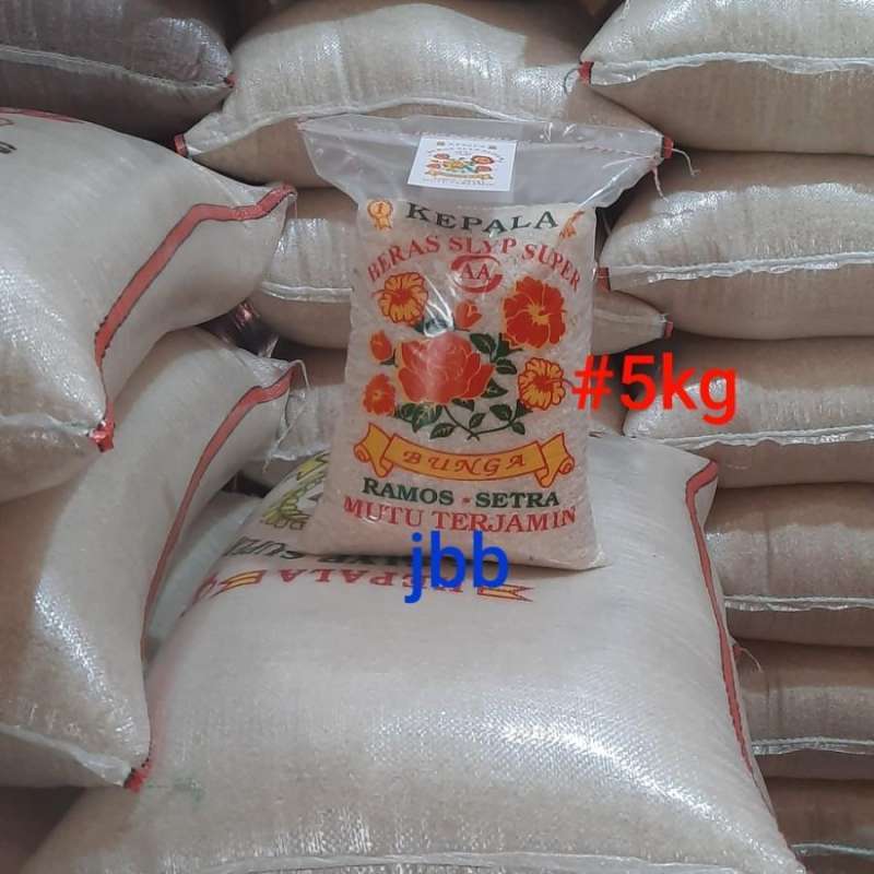 Promo BERAS MEDIUM SETRA RAMOS CAP BUNGA 5KG Diskon 2% di Seller ...