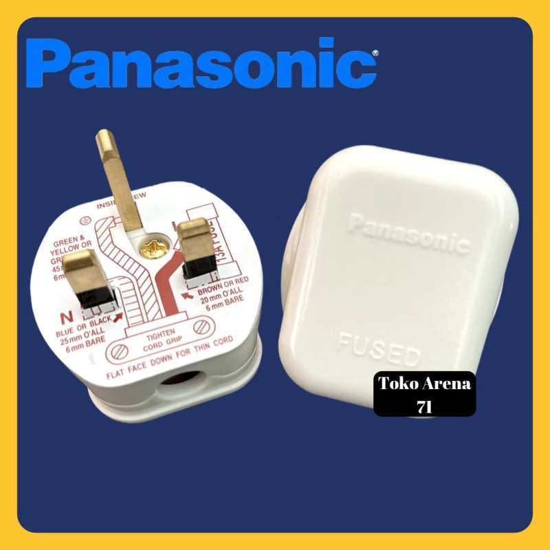 Promo Steker Ac Panasonic Steker Ac Kaki Tiga Steker Ac Kaki 3 Wej9111w ...