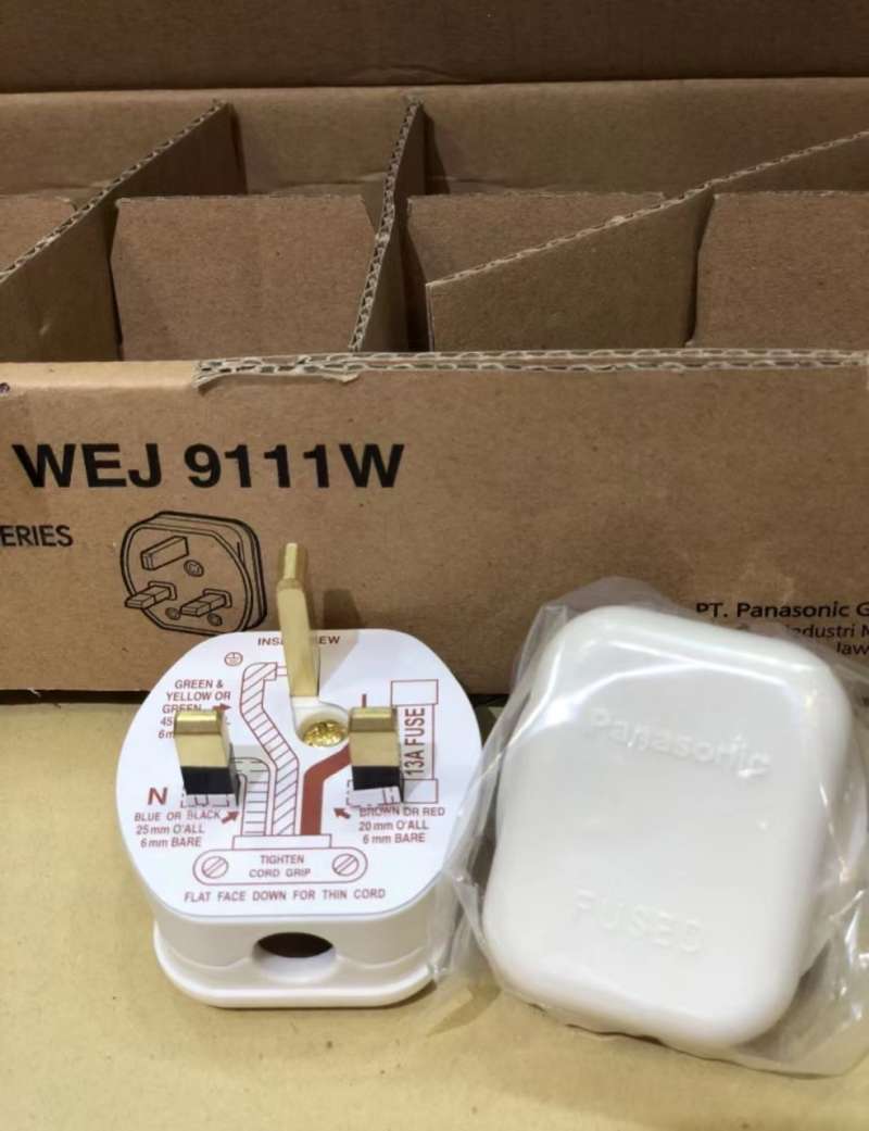 Promo Steker Ac Panasonic Steker Ac Kaki Tiga Steker Ac Kaki 3 Wej9111w ...