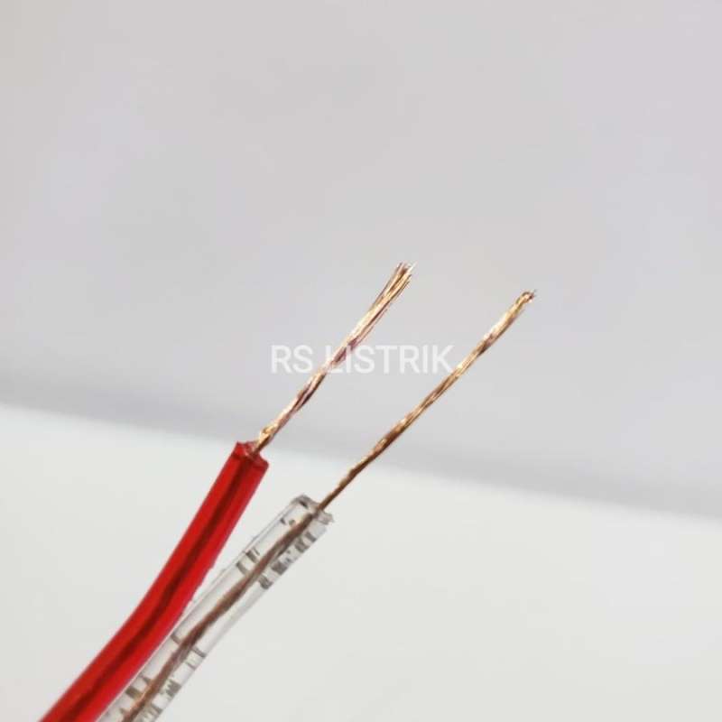 Jual Kabel Transparan 2x30 100 Meter Full / Kabel Audio 2x30 100m Di ...