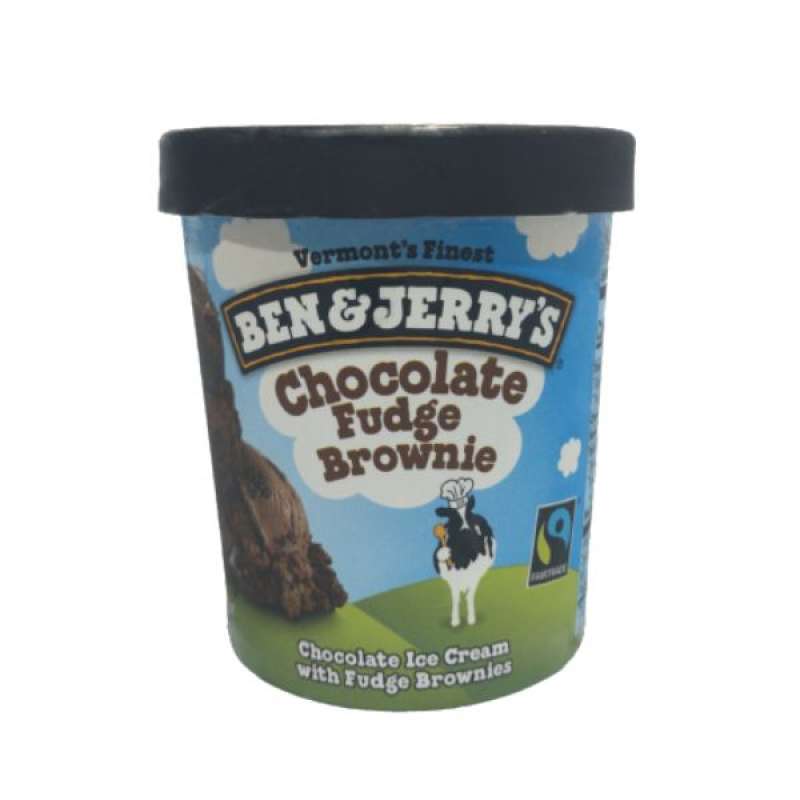 Jual BEN&JERRY'S CHOCOLATE FUDGE BROWN [16 OZ] di Seller Ranch Market ...