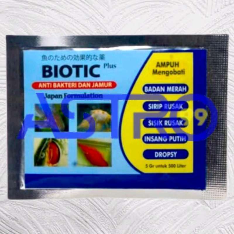 Jual Biotic Plus Obat Ikan Anti Jamur Virus dan Bakteri di Seller Astro99 Official Store ...