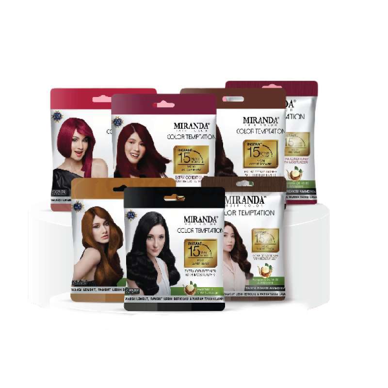 Jual Miranda Hair Color Temptation 20ml Di Seller Citracosmetic ...