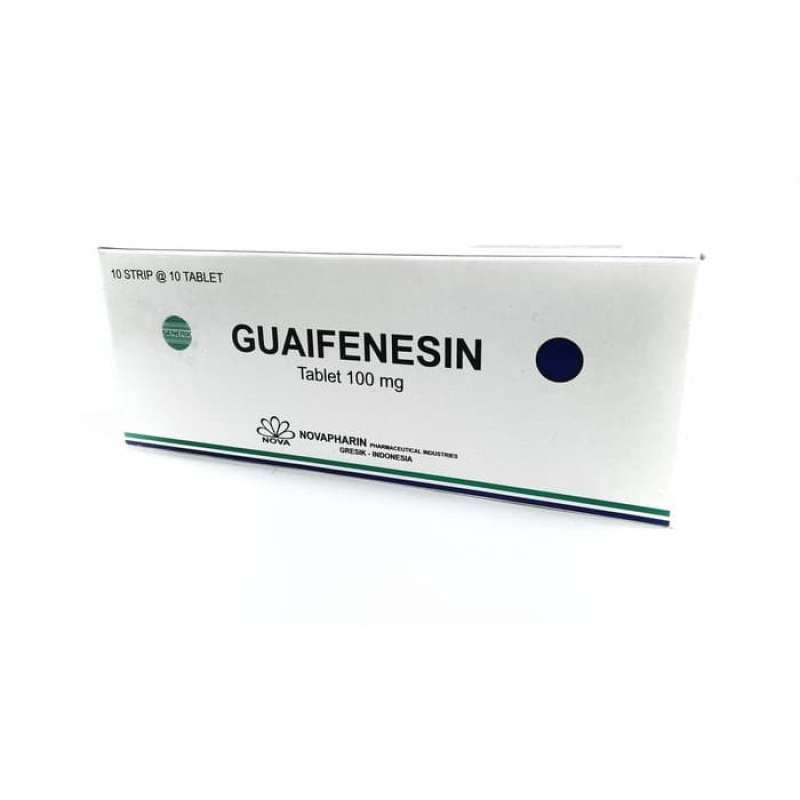 Jual GUANIFESIN TAB 10 TAB - OBAT BATUK - STRIP di Seller Apotek Pelita ...