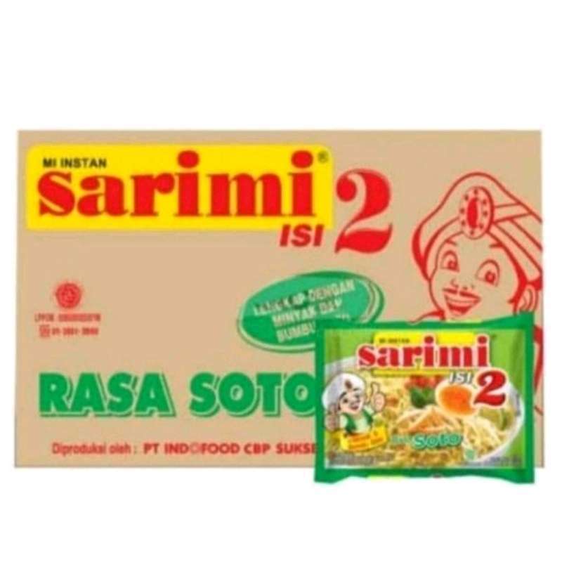 Promo Sarimi Rasa Soto Isi 2 Mie Instan [113 g] x24 pcs / dus Diskon 17 ...