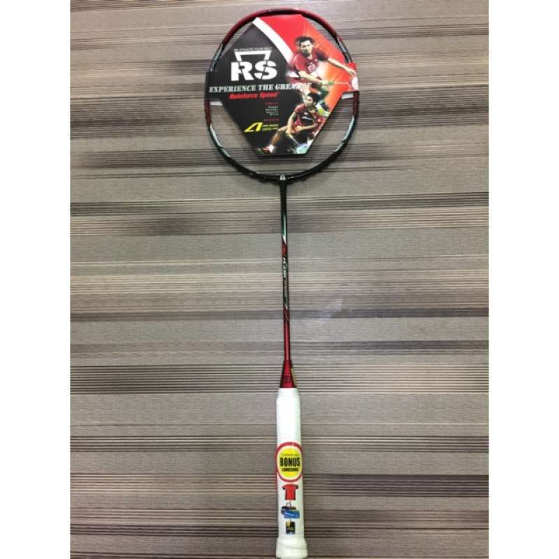Jual [free Pasang Senar] Raket Badminton Rs Av Flash + Bonus Tas Kaos ...