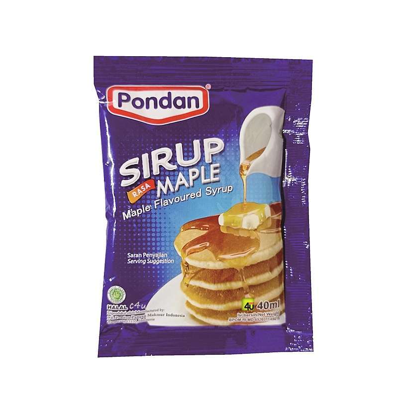 Promo Pondan - Mapple Syrup For Pancake - 40ml Diskon 29% Di Seller ...