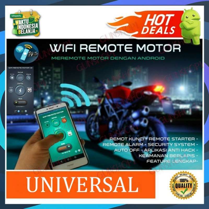 Promo WIRELESS REMOTE MOTOR VIRAL Diskon 9% di Seller Diamond Care ...