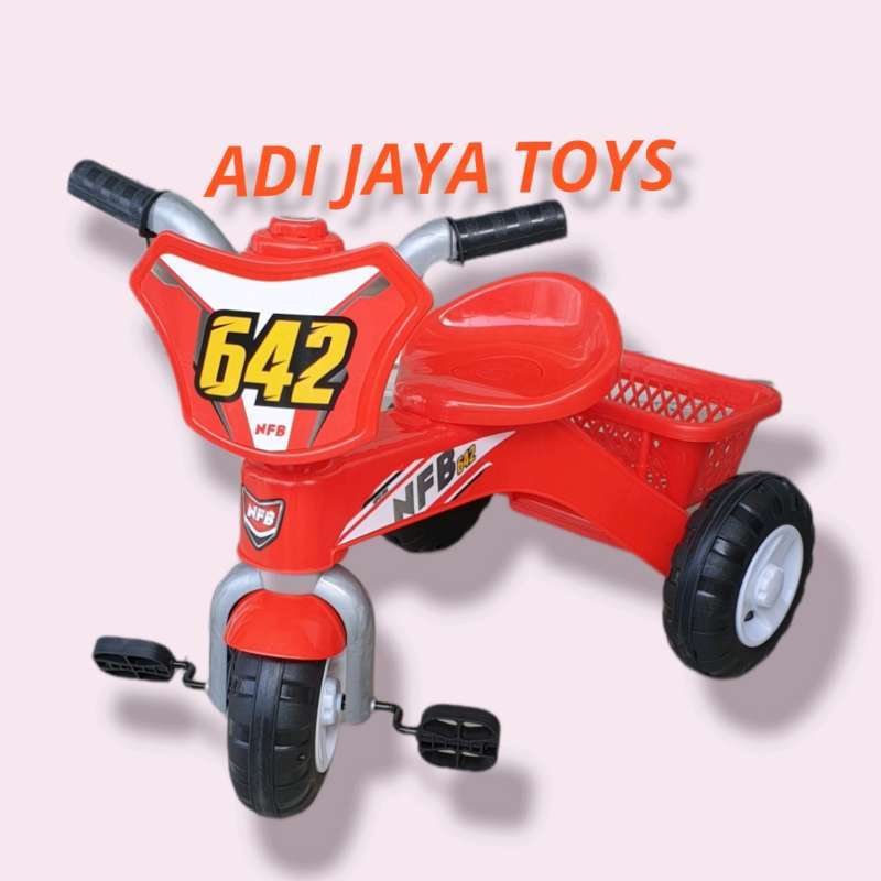 Jual Shp Nfb 642 Sepeda Merah Anak Goes - Sepeda Anak Musik - Tricycle ...