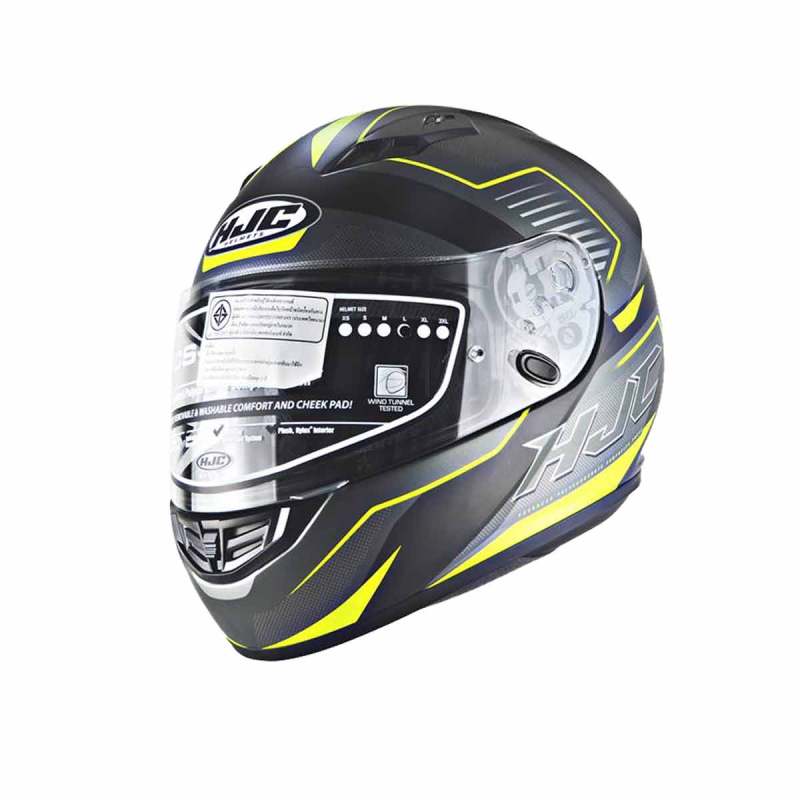 Jual HJC CS-15 Trion Full Face Motorcycle Helmet - M YELLOW di Seller ...