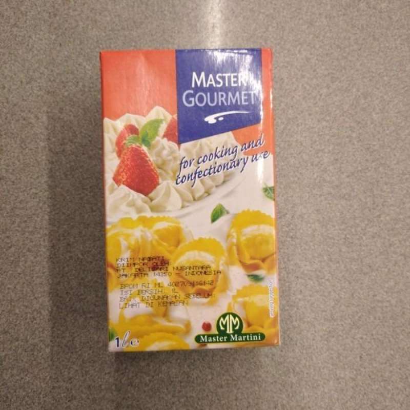 Jual master gourmet cooking cream 1 liter di Seller Ckmrshop - Gandaria ...