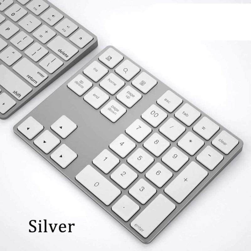 Jual IIT Wireless Numeric Keypad Mini Aluminum Number Keyboard For ...