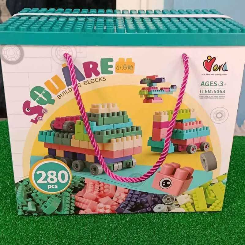 Promo Fg Mainan Diy Balok 280pcs Bricks Balok 280pcs Sete Anak / Diy ...