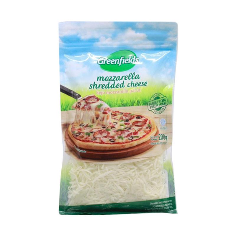 Jual GREENFIELDS MOZZARELLA SHREDDED 200 G di Seller Rara Shop - Kota ...