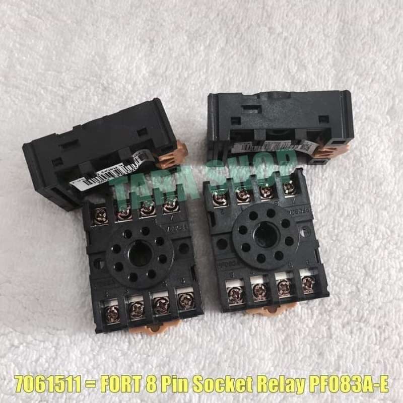 Jual Socket Relay Timer 8 Pin Pf083a E Fort Untuk H3cr Dan Mk2p Di Seller Briellee Shop