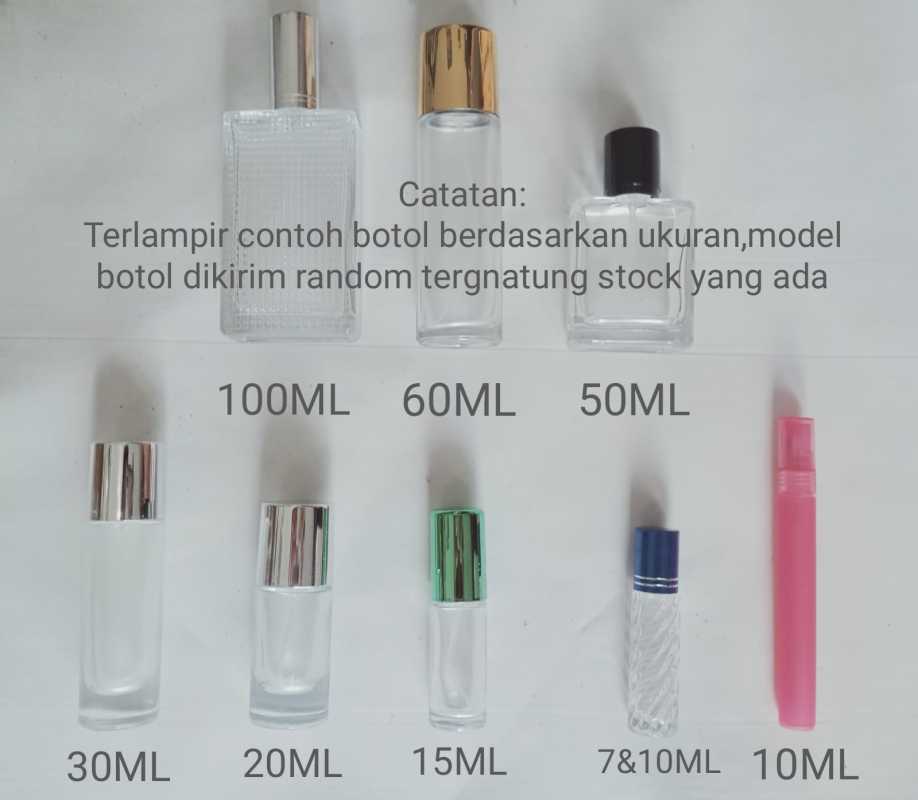 Promo BOTOL PARFUM MINYAK WANGI - BOTOL SPRAY -BOTOL SEMPROT UKURAN 10 ...