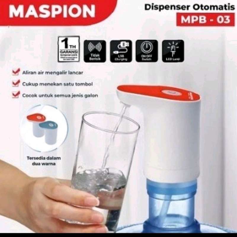 Jual pompa galon elektrik maspion/maspion pompa galon cas MPB 03 di ...